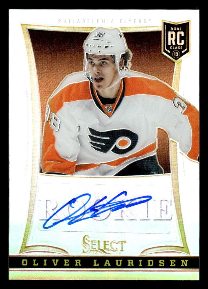 2013 PANINI SELECT OLIVER LAURIDSEN 211 NRMT-MT RC AUTOGRAPH PRIZMS 20 ...