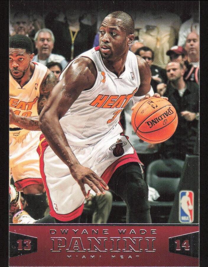 2014 HOOPS DWYANE WADE 137 MINT BASKETBALL MIAMI HEAT – Vintage Card ...